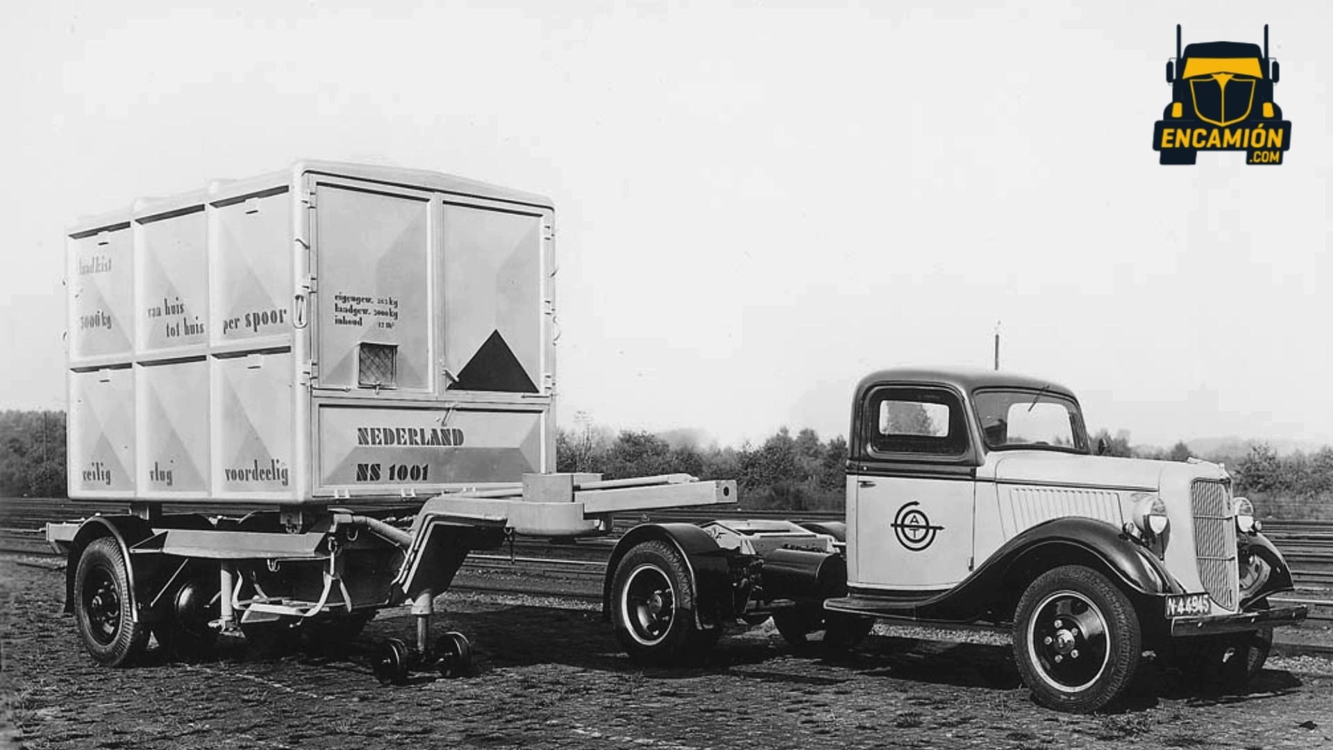 Origen del trailer y los contenedores | EnCamion