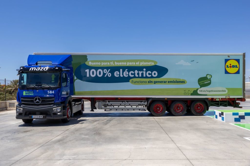 Lidl se electrifica con Mercedes-Benz | EnCamion