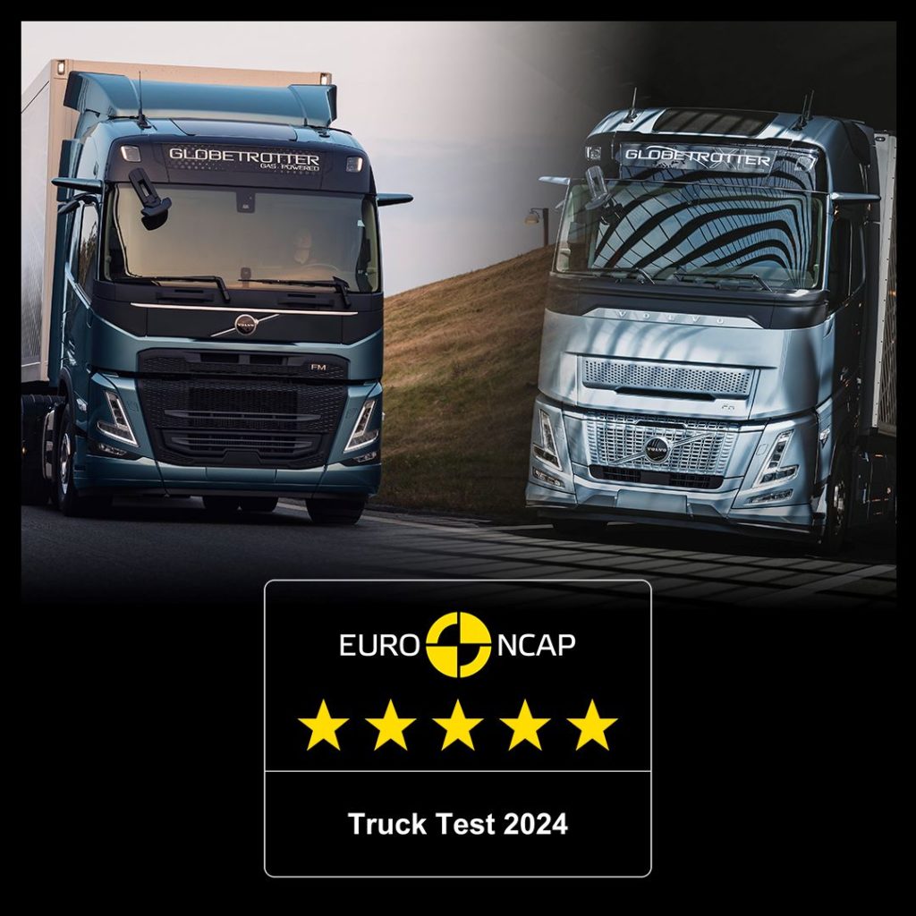 Seguridad cinco estrellas para Volvo Trucks | EnCamion