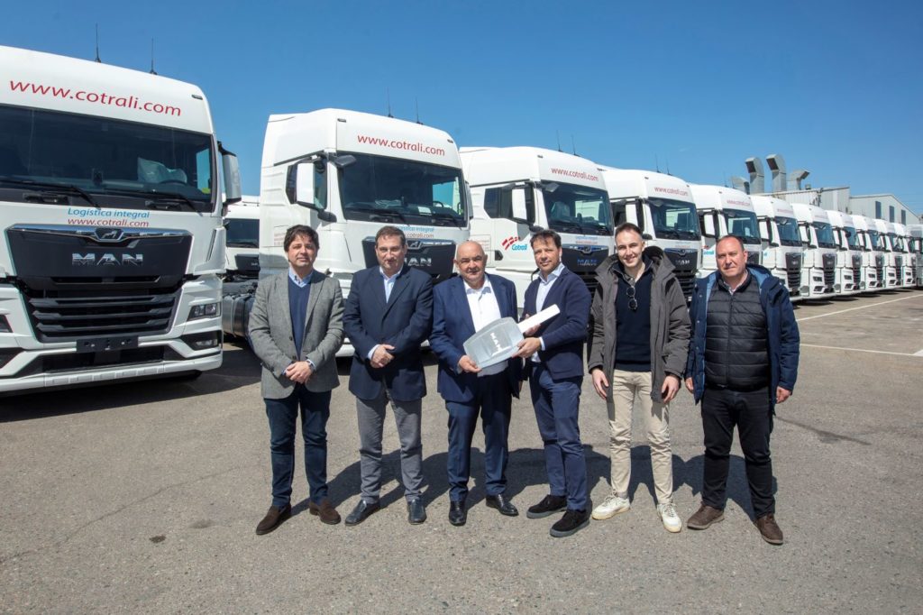 12 MAN TGX 18.520 para Cotrali Zaragoza | EnCamion
